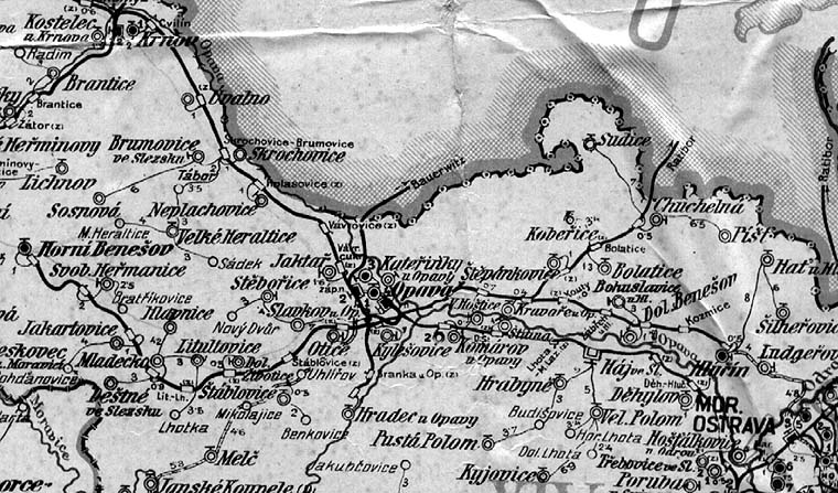 Železná dráha a Opava